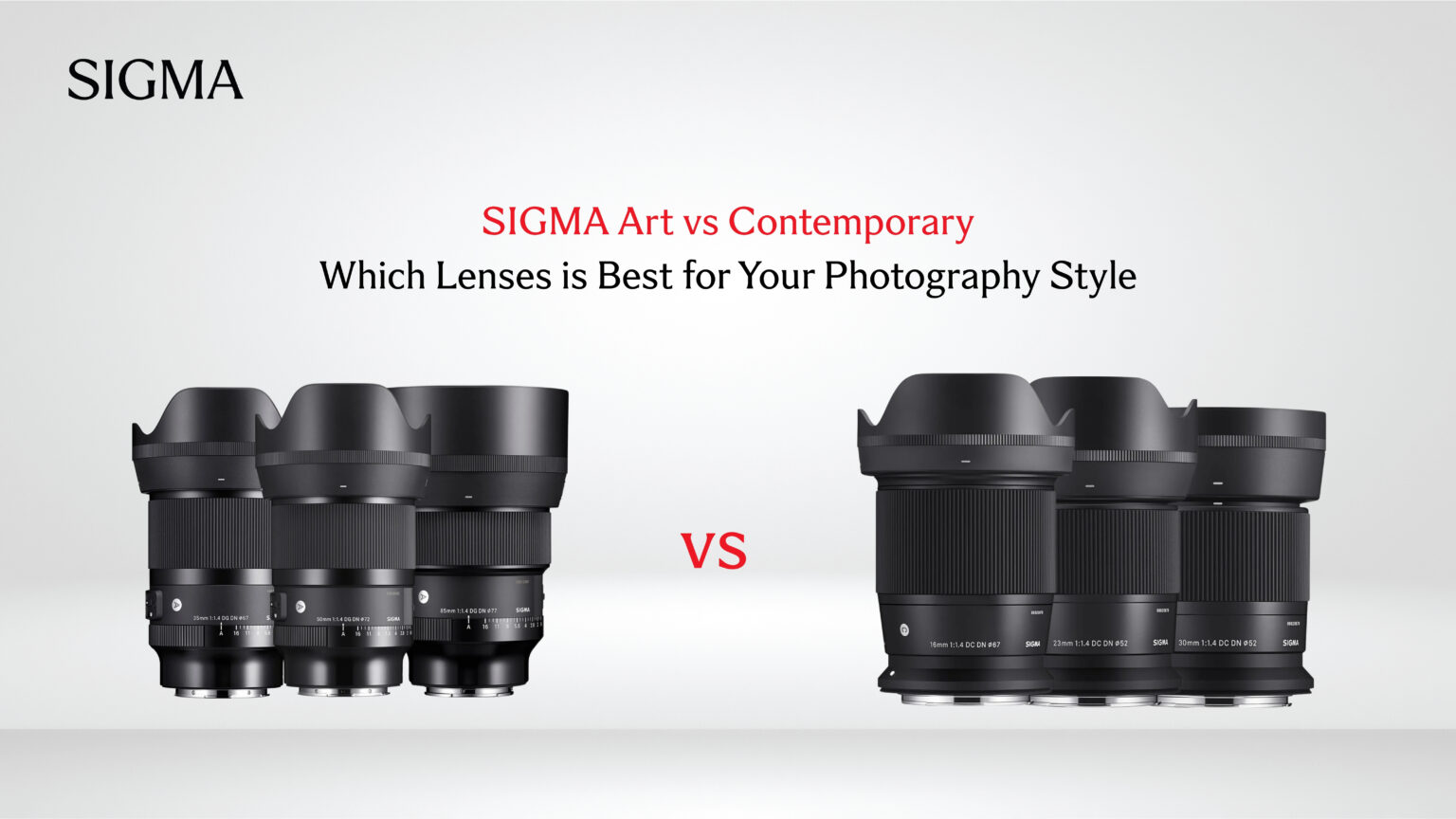 Art vs Contemporary Sigma Lenses: Which Lens is Better for You?