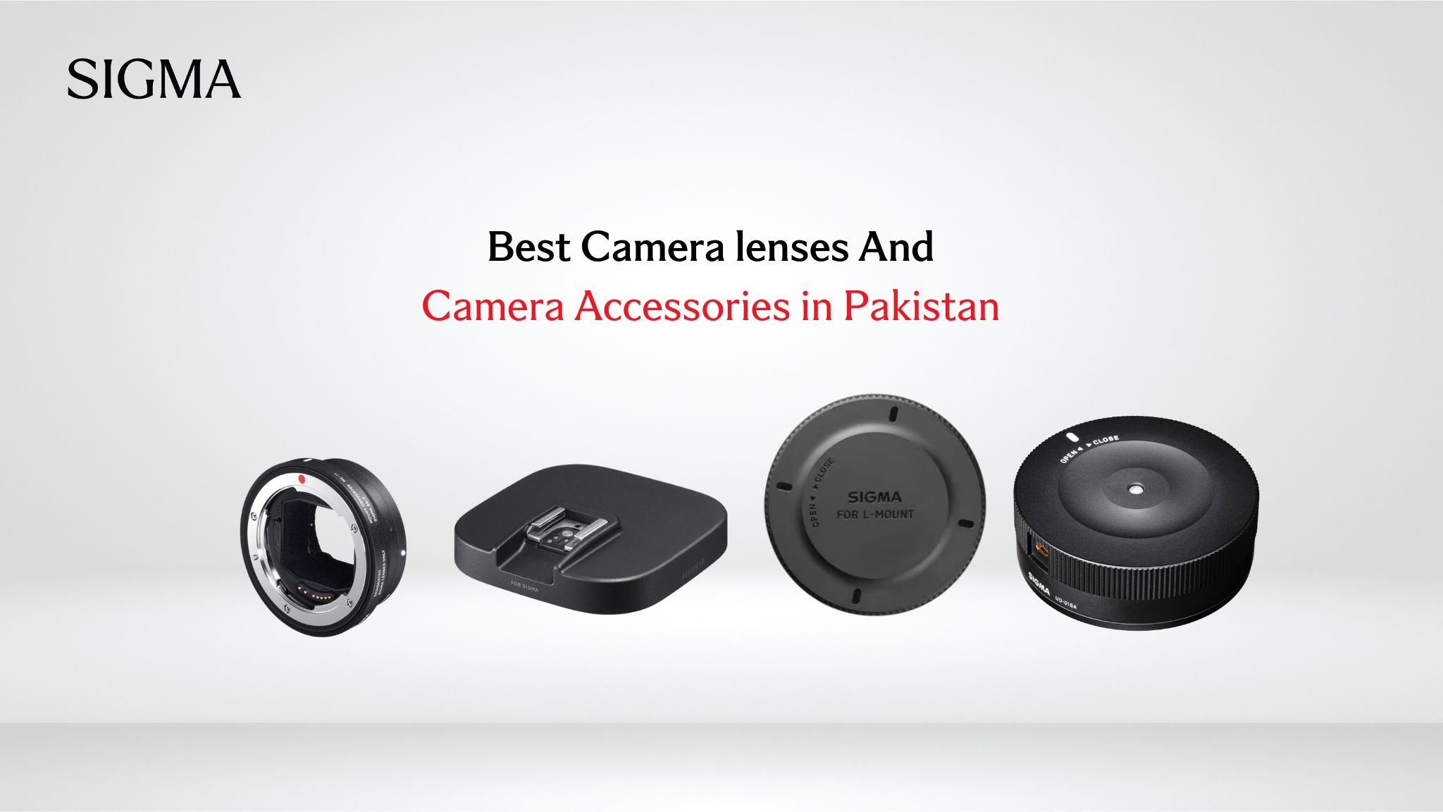 Original Camera Accessories in Pakistan | Sigma Photo