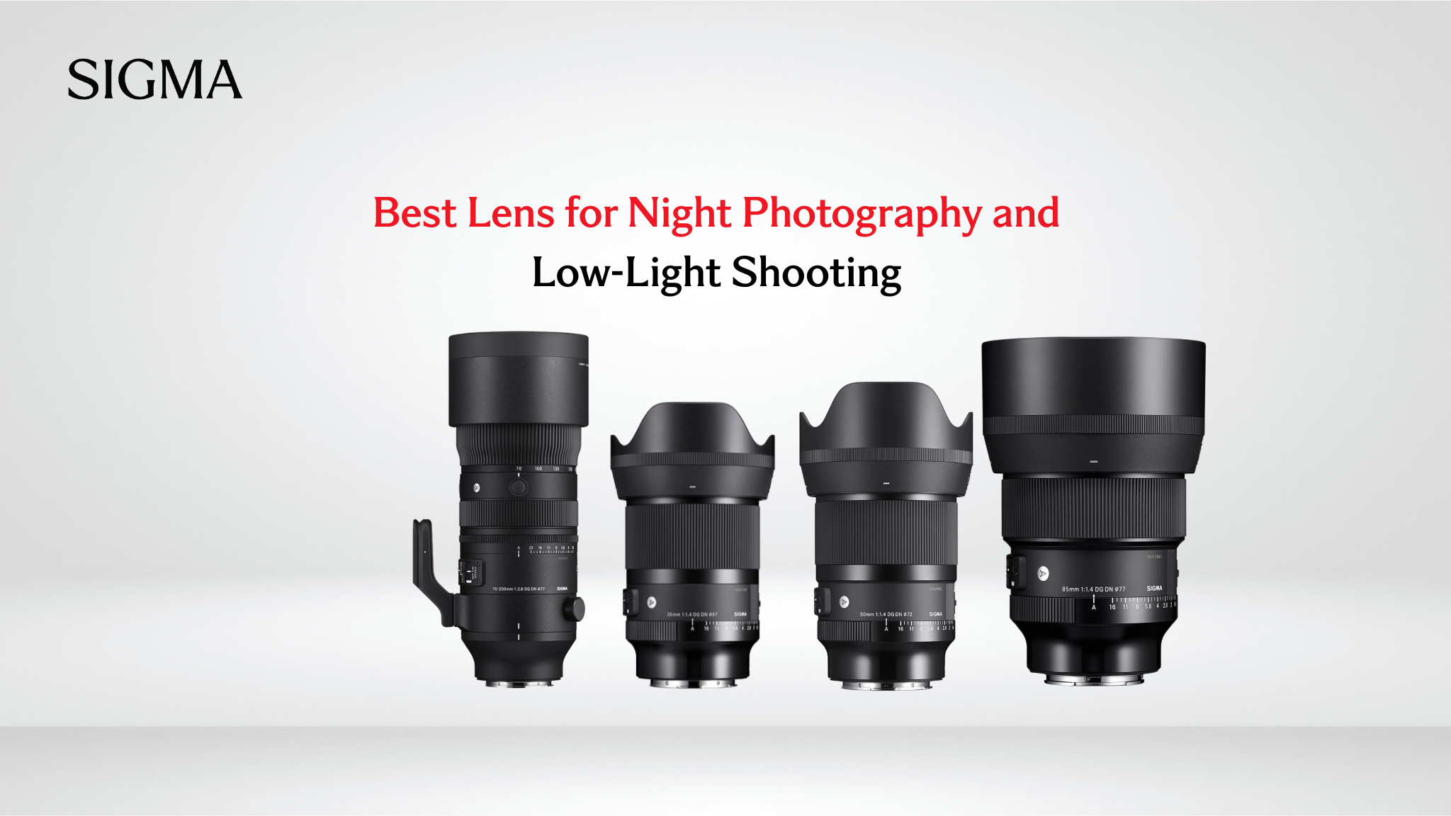 Best Lens for Night Photography & Low-Light Shooting