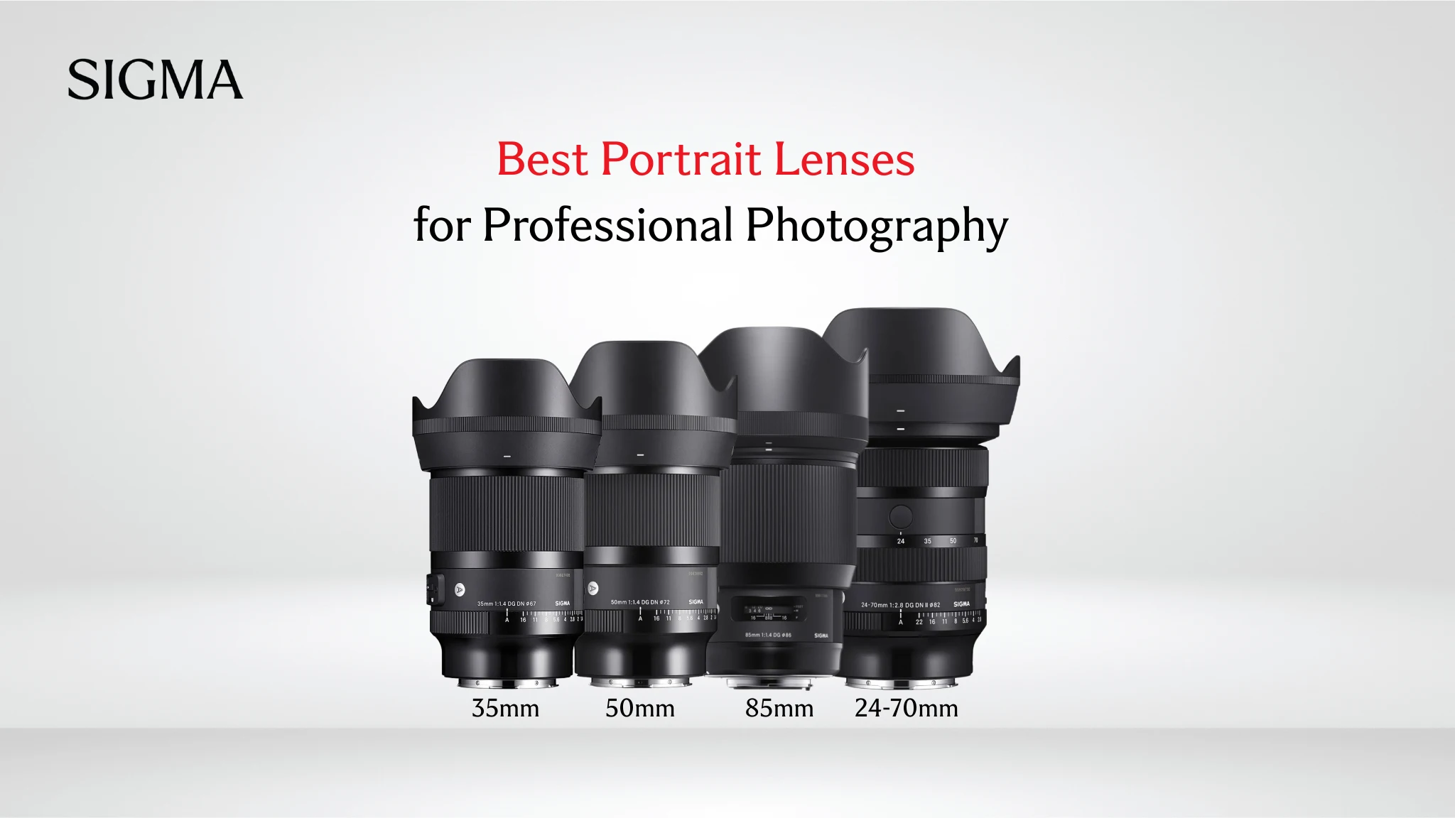 Best Portrait Lenses for Professional Photography (2026 Guide)